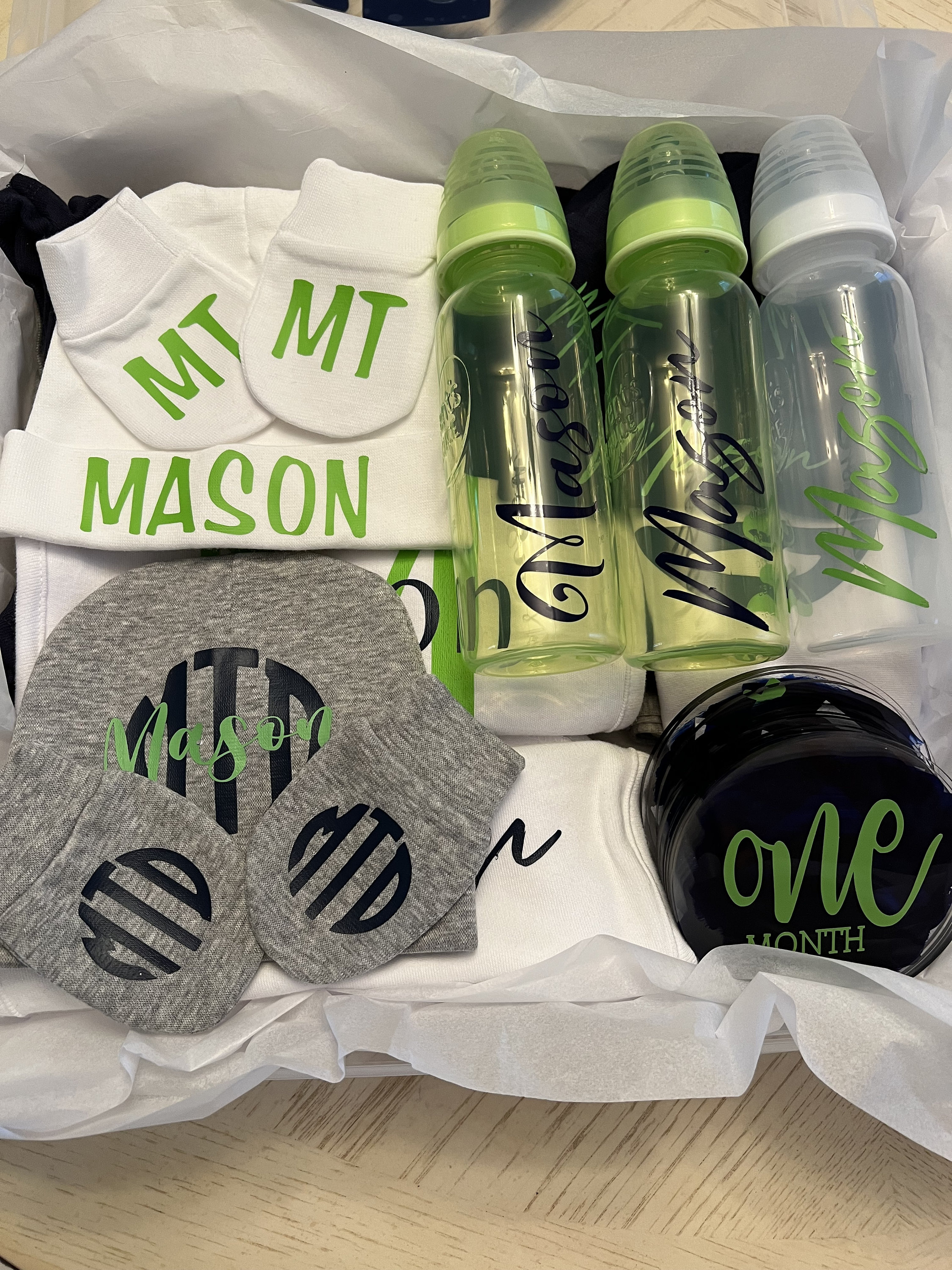 Custom Baby Box|personalized Baby Bundle|baby Shower Gift|newborn Set ...