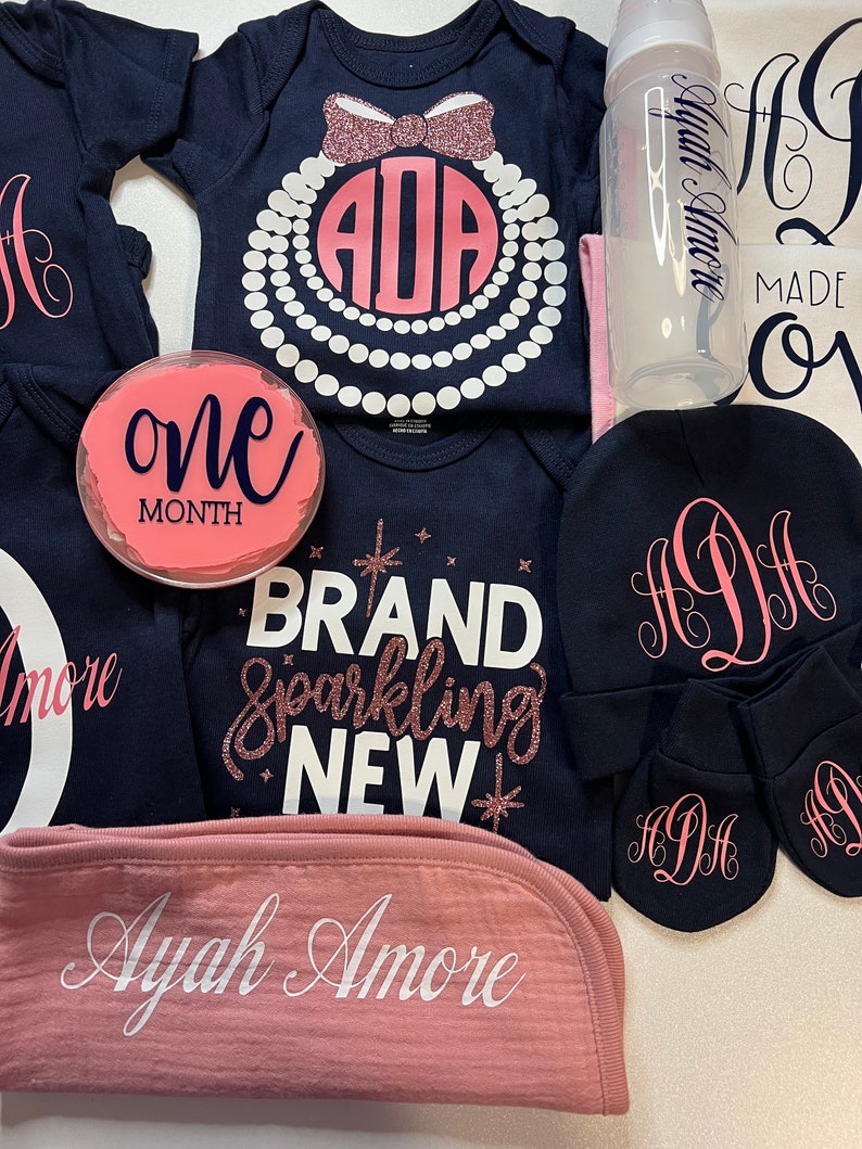 Custom Baby Box|personalized Baby Bundle|baby Shower Gift|newborn Set ...