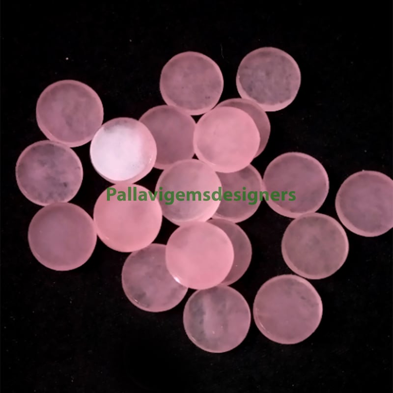 Rose Quartz Disc - Etsy