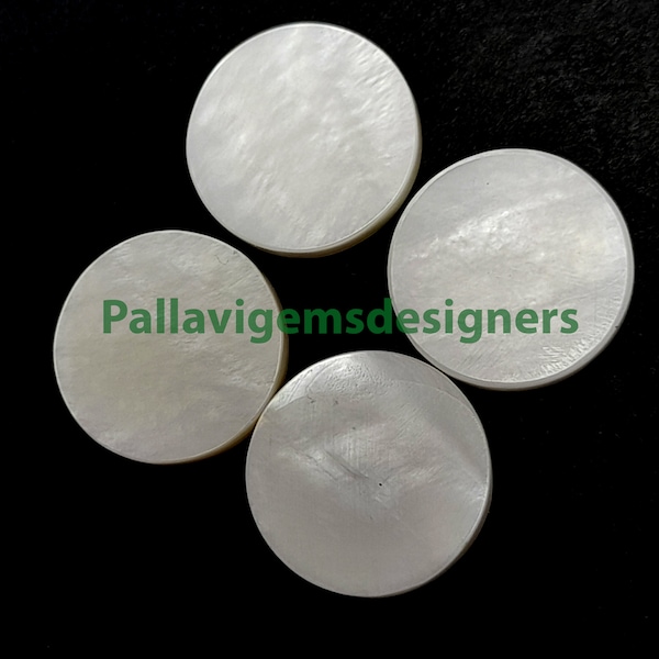 Flat Pearl Beads - Etsy