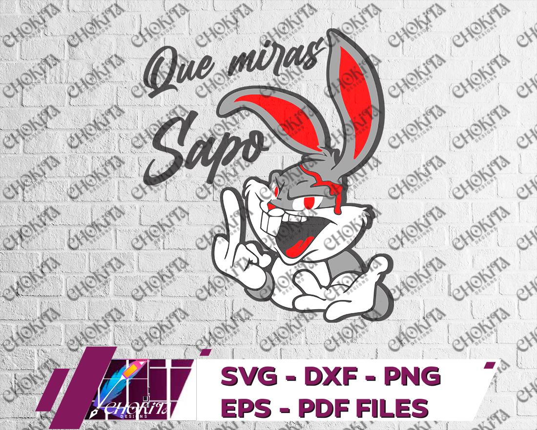 Bad Rabbit SVG, Bad Bunny Svg, Logo Bad Rabbit Svg, Files for Cutting ...