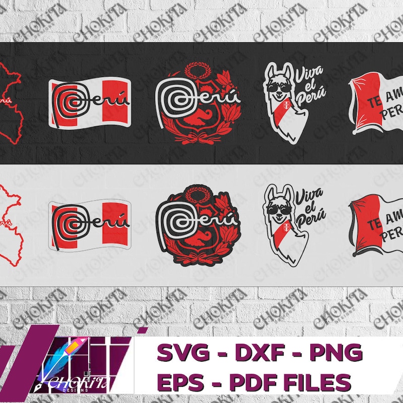 Peruvian Flag Svg - Etsy