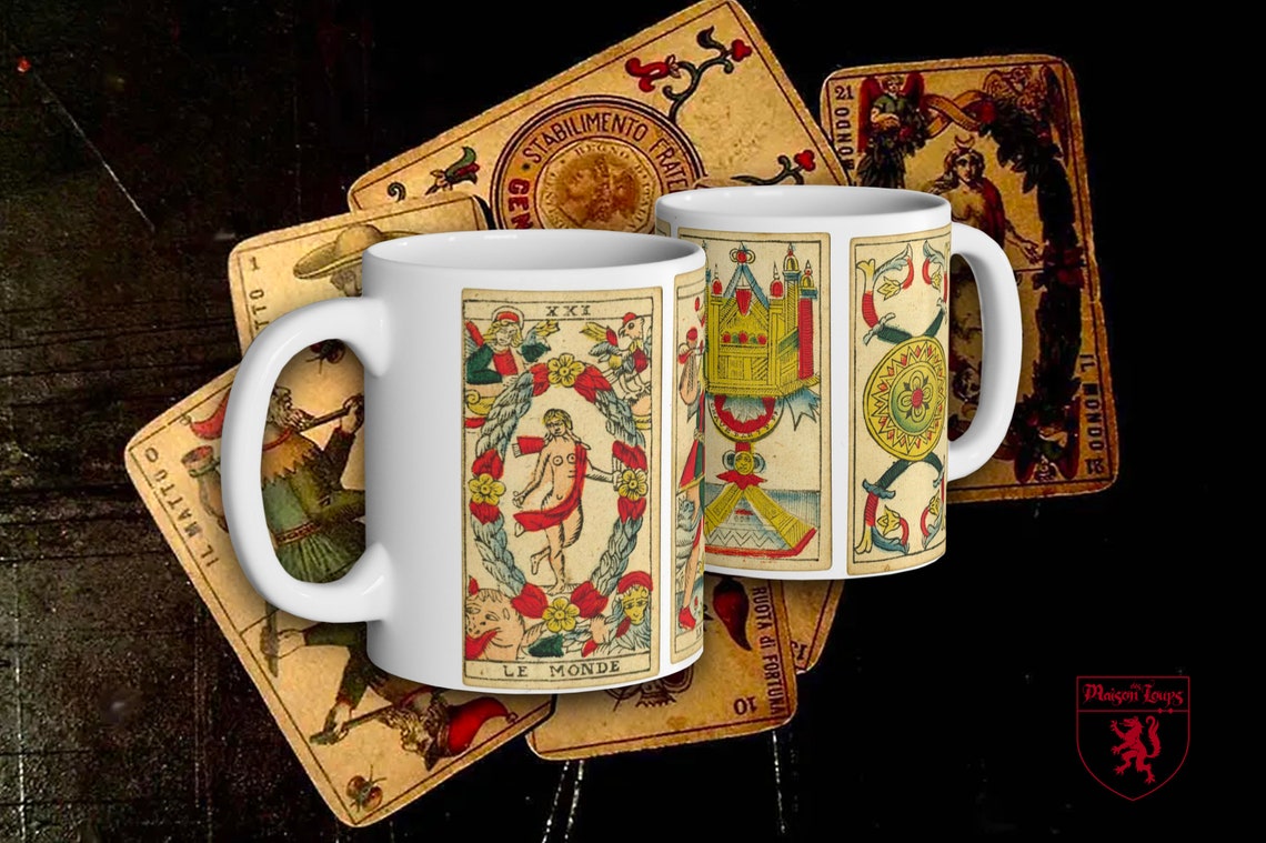 Tarot - 19th Century French Major Arcana Cards World / Fool / Ace of ...