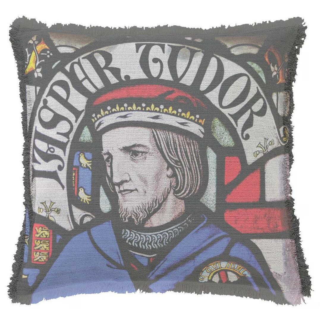 Jasper Tudor 50cm X 50cm Fringed Cotton/poly Cushion Cover - Etsy