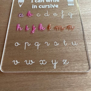 Dry Erase Board, Practice Letters, SVG, Practice Cursive, Elementary ...