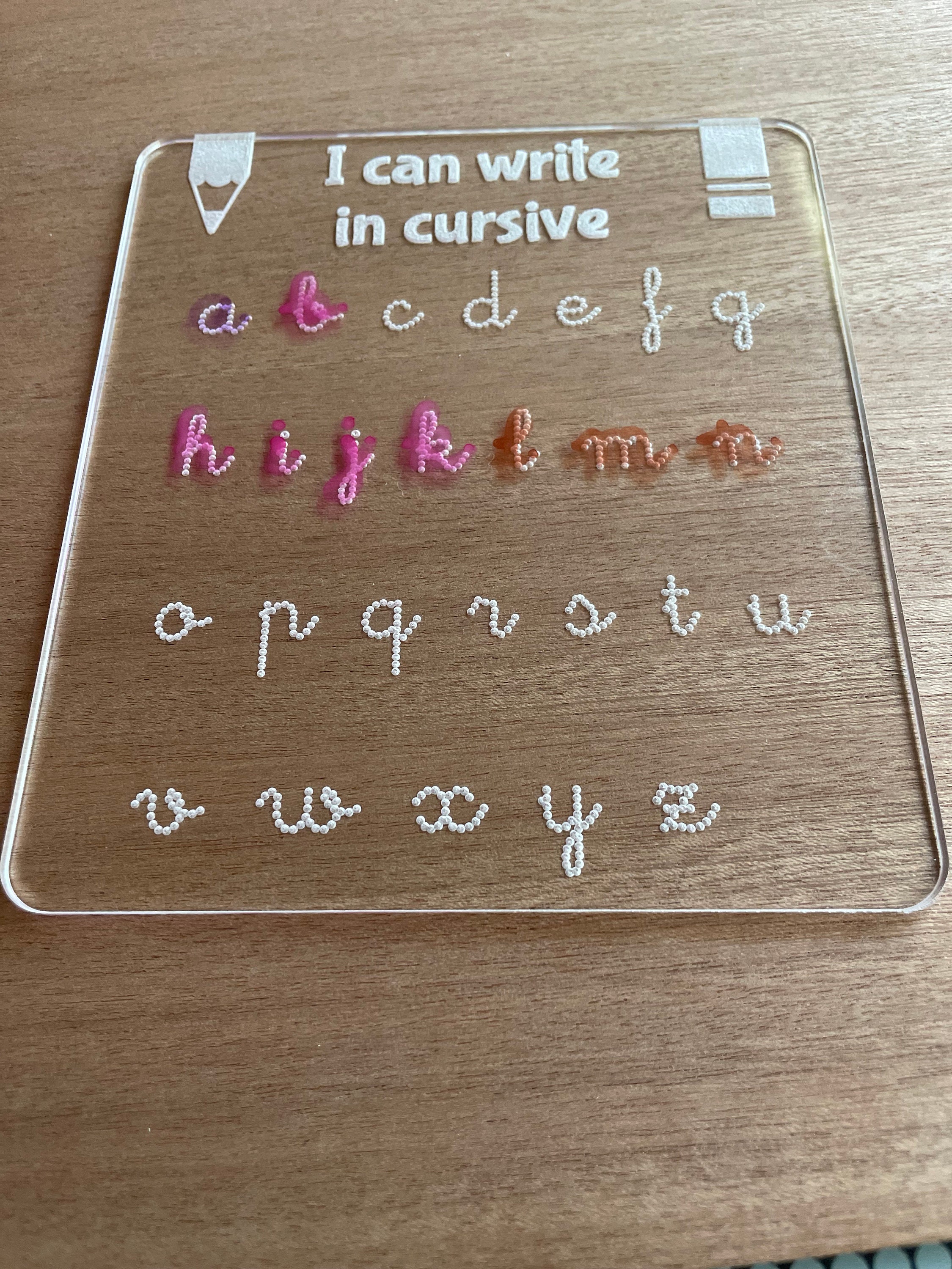 Dry Erase Board, Practice Letters, SVG, Practice Cursive, Elementary ...
