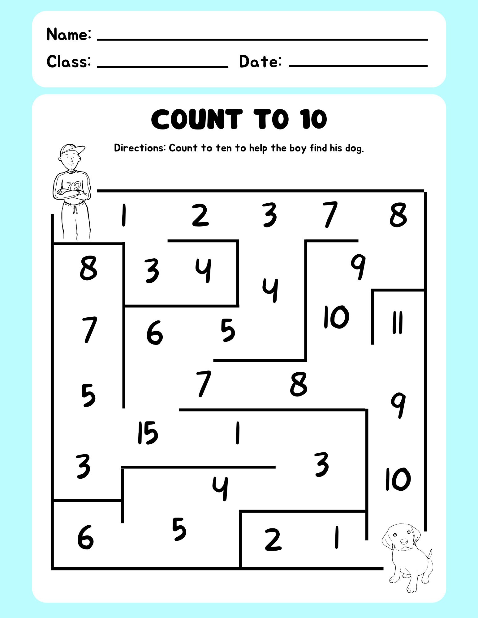 Elementary Math Worksheets - Etsy