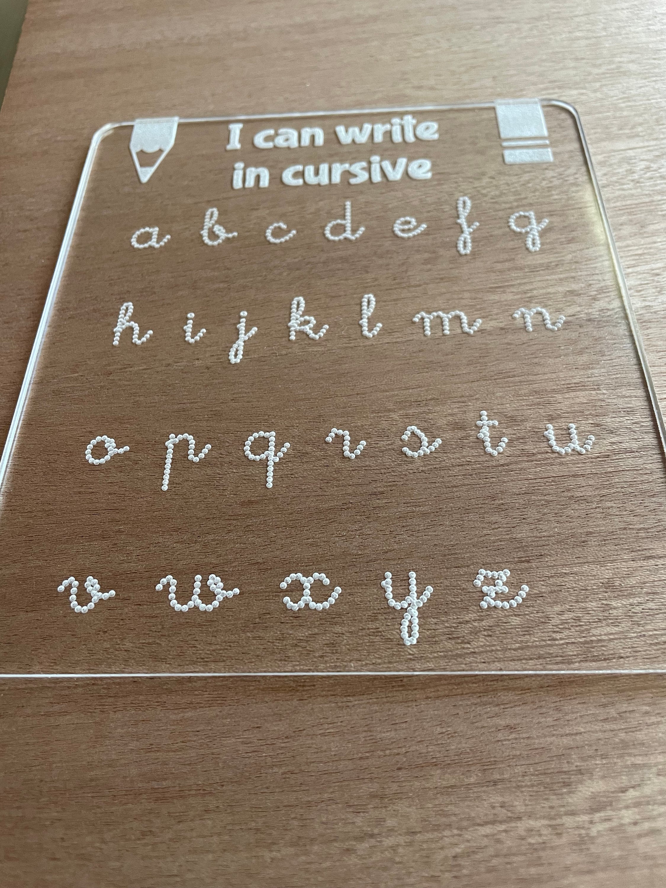Dry Erase Board, Practice Letters, SVG, Practice Cursive, Elementary ...
