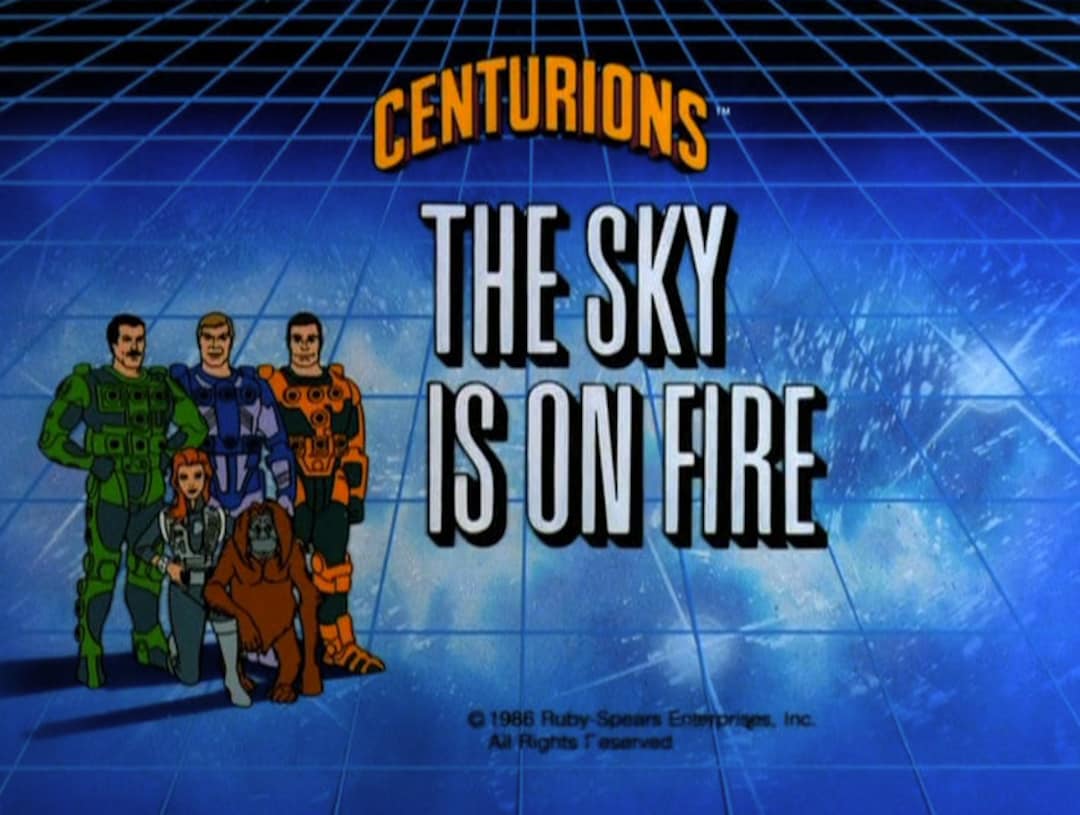 The Centurions Cartoon TV Series 1986 - Etsy