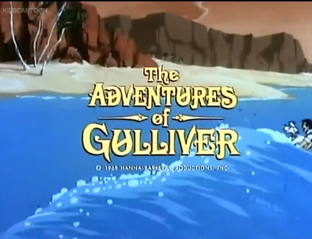 The Adventures of Gulliver Cartoon 1968 1969 - Etsy