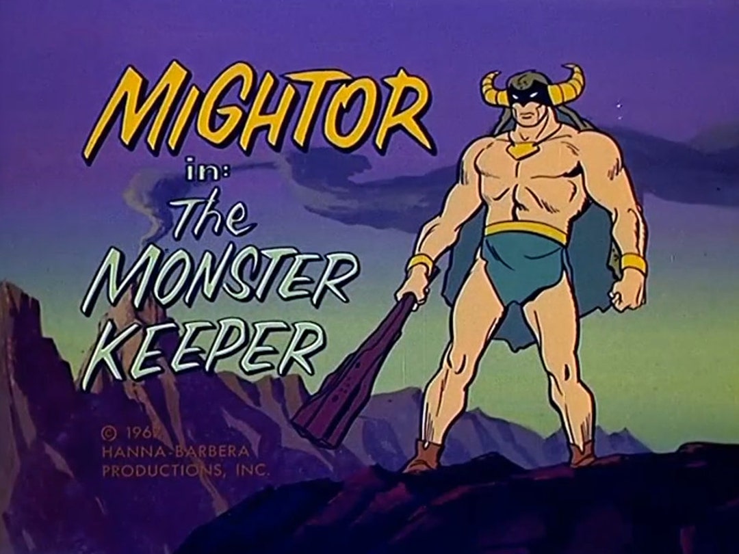 Mighty Mightor Cartoon Full Episodes 1967 1968 - Etsy