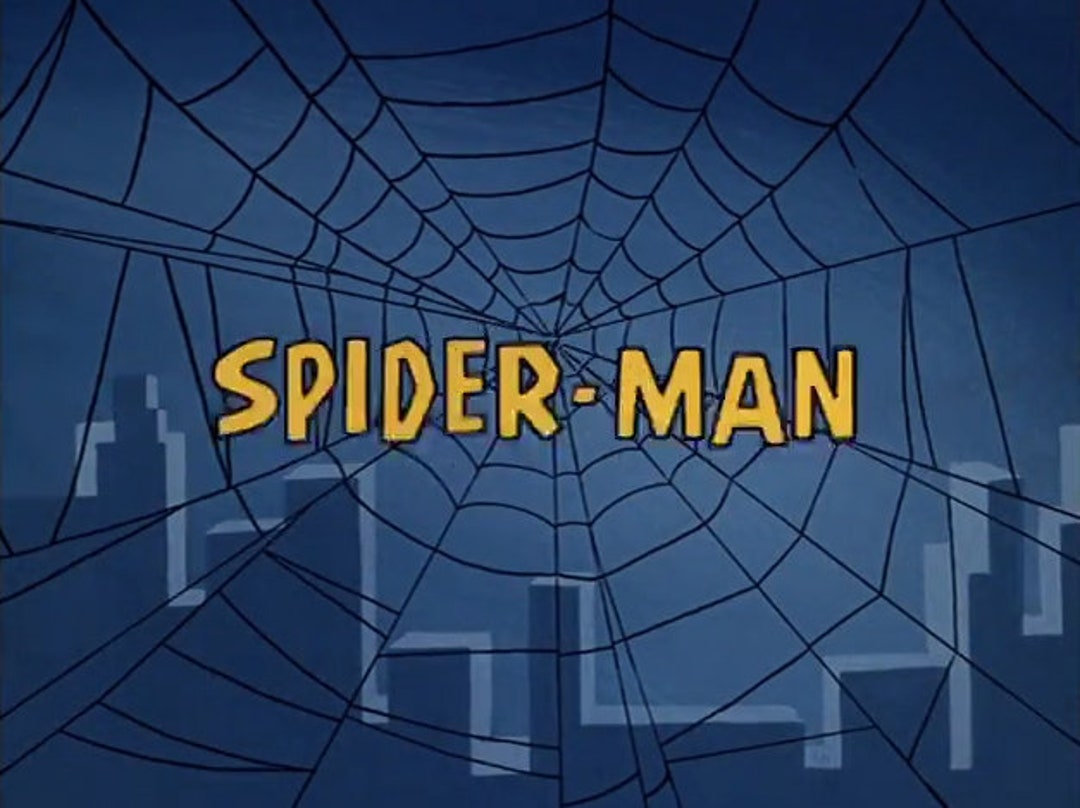 Spider Man Cartoon TV Series Show Collection 1967 1970 - Etsy UK