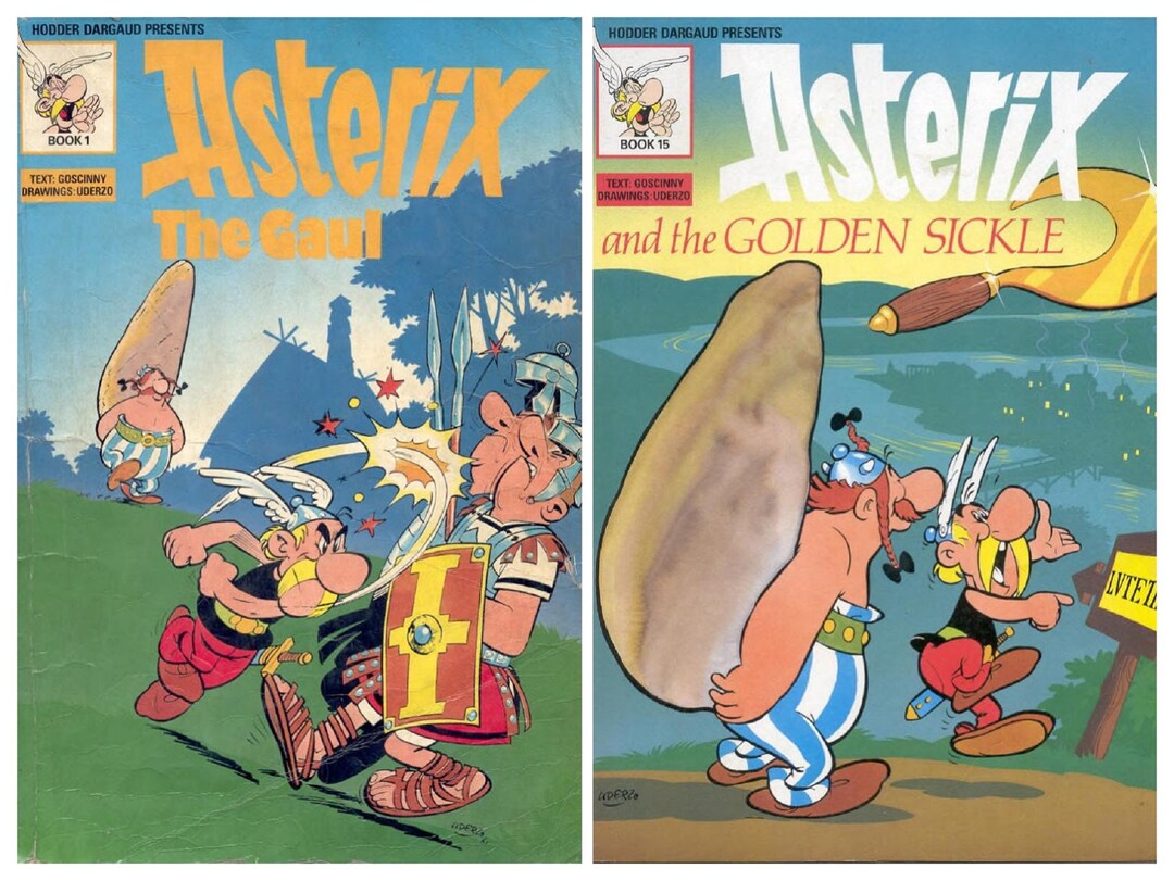 Asterix Complete Collection of the Classic Asterix Books english - Etsy