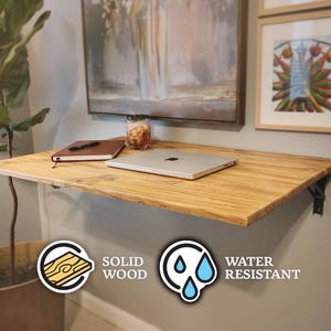 Free Shipping: Custom Fold up Desk, Water Resistant Small Space Table ...