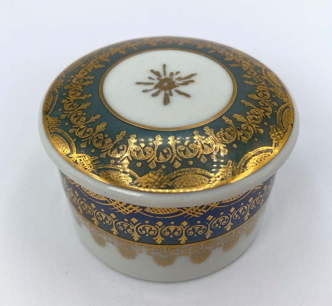 Vintage Small Ceramic Jar With Lid — Marked "pomerode Leart From Brazil ...