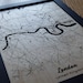 London City Map Wall Art | 3D Multi Layered | Laser Engraved Wood ...
