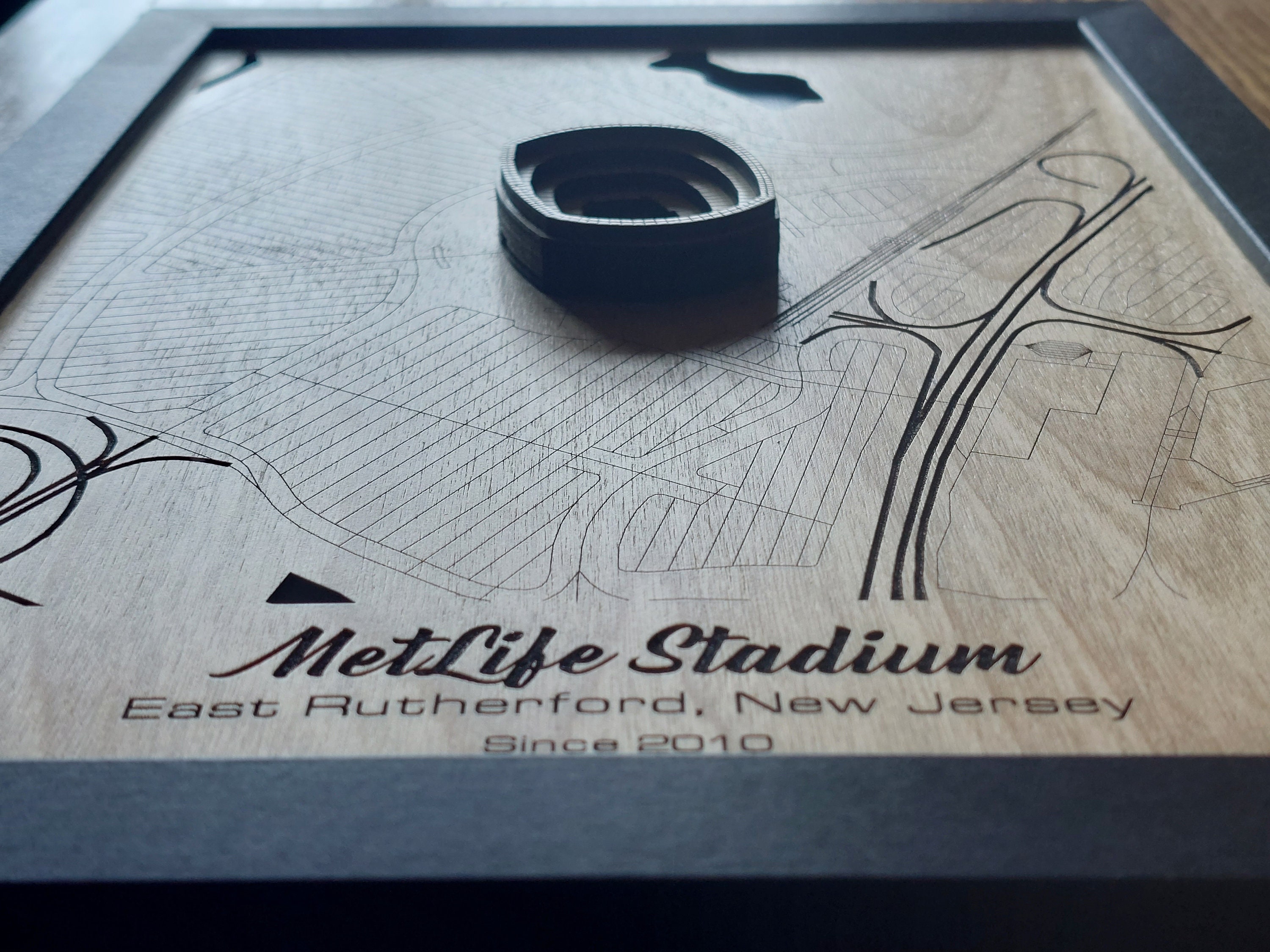 Metlife Stadium Wall Art Home of the New York Giants / New - Etsy