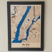 New York Map Wall Art 3D Multi Layered Laser Engraved Wood Acrylic ...