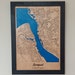 Liverpool City Map Wall Art 3D Multi Layered Laser Engraved Wood ...