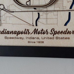 Indianapolis Motor Speedway Wall Art Indy 500 Verizon 200 3D Multi ...