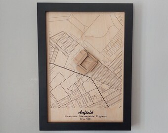 Liverpool 3d Wall Art - Etsy