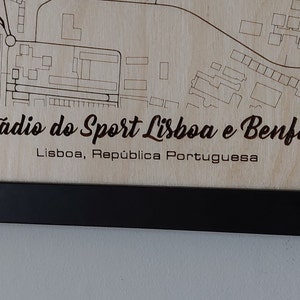 Estádio Do Sport Lisboa E Benfica Wall Art Home of S.L Benfica 3D Multi ...