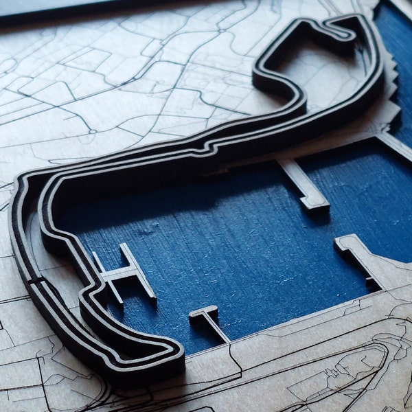 Race Track Wall Art - Etsy