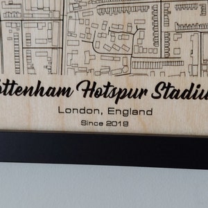 Tottenham Hotspur Stadium Wall Art | Tottenham Hotspur FC | Laser ...