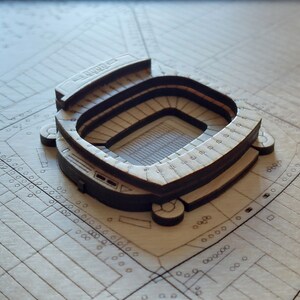 Arrowhead Stadium Wall Art | Home of the Kansas City Chiefs | 3D Multi ...