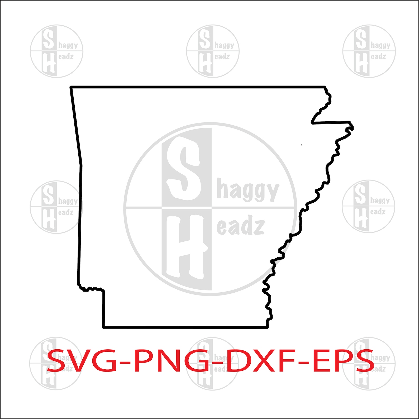 Arkansas Outline Svg Arkansas Cut Files Arkansas Clip Art Arkansas Map ...