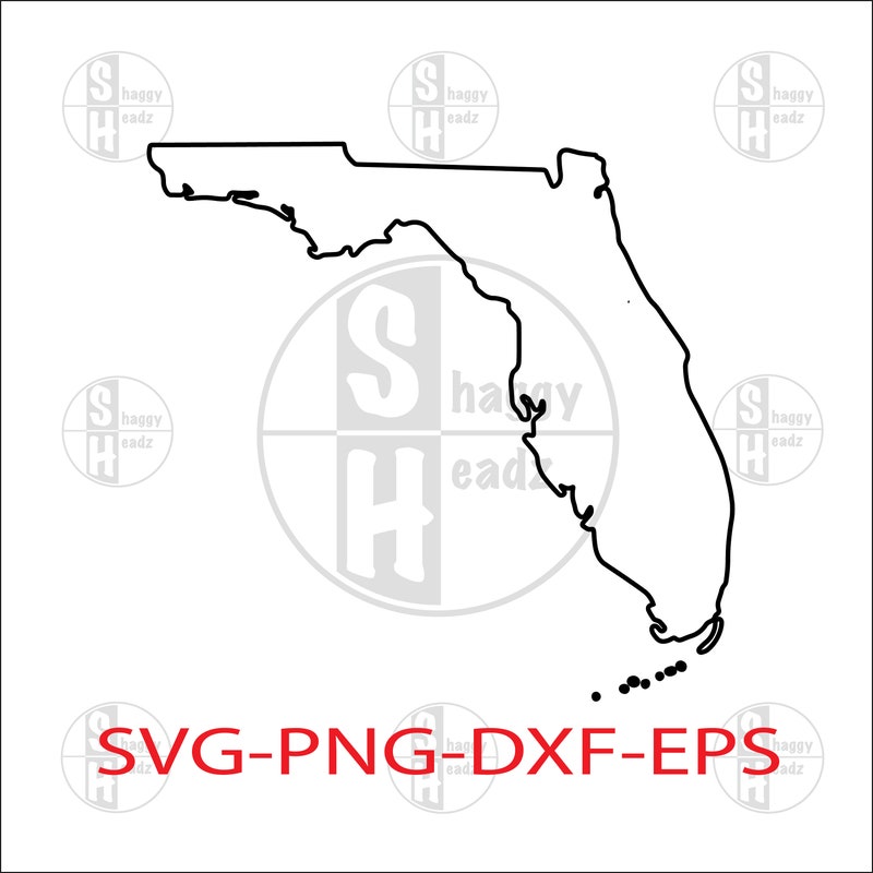 Florida State Svg - Etsy