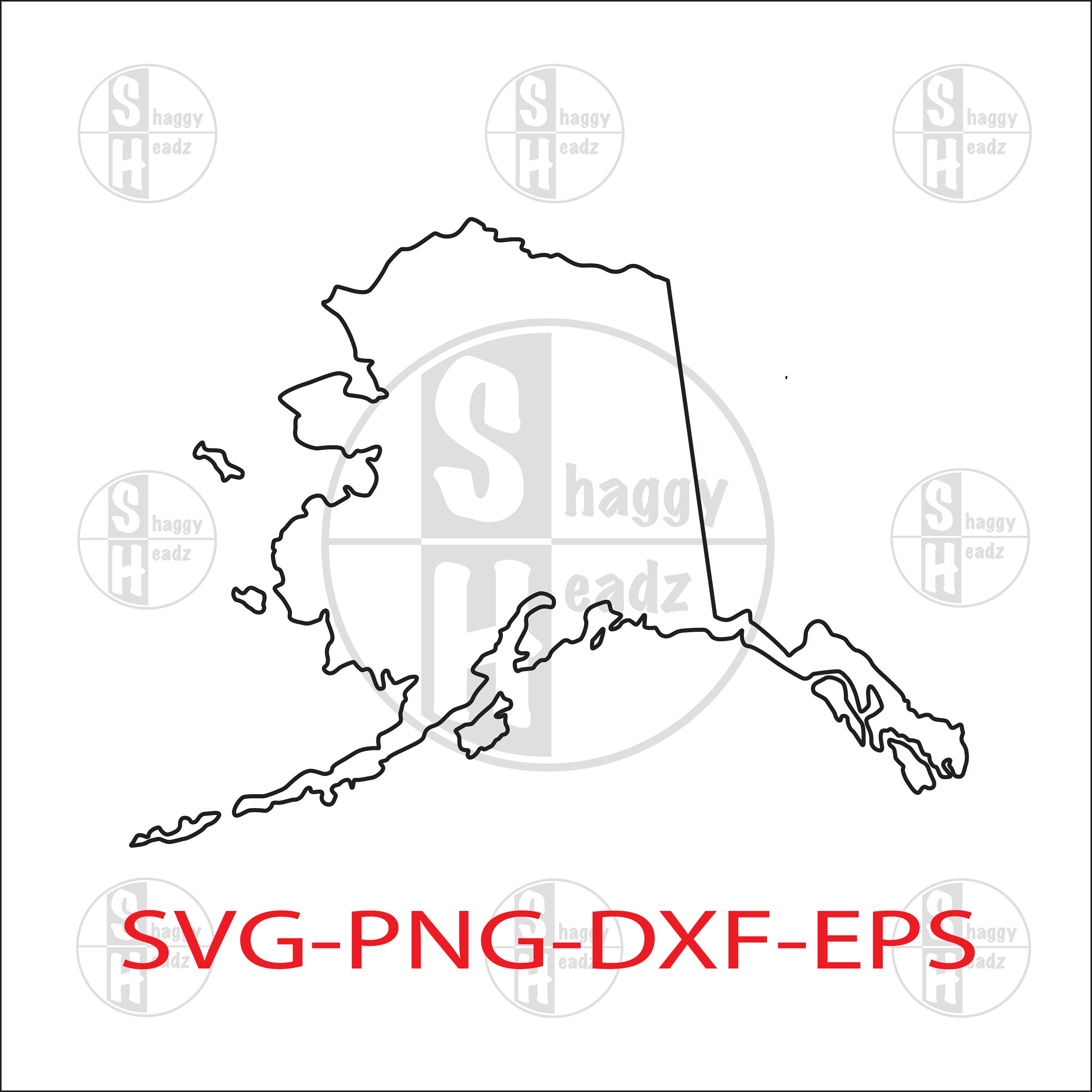 alaska outline svg