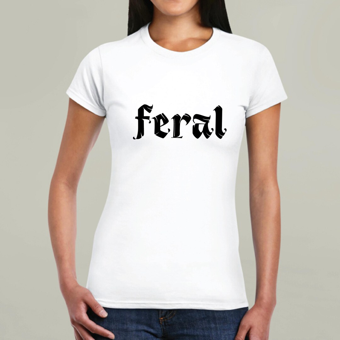 Feral Svg Png, Retro Feral Svg Png, Vintage Funny Svg, Sarcastic Svg ...