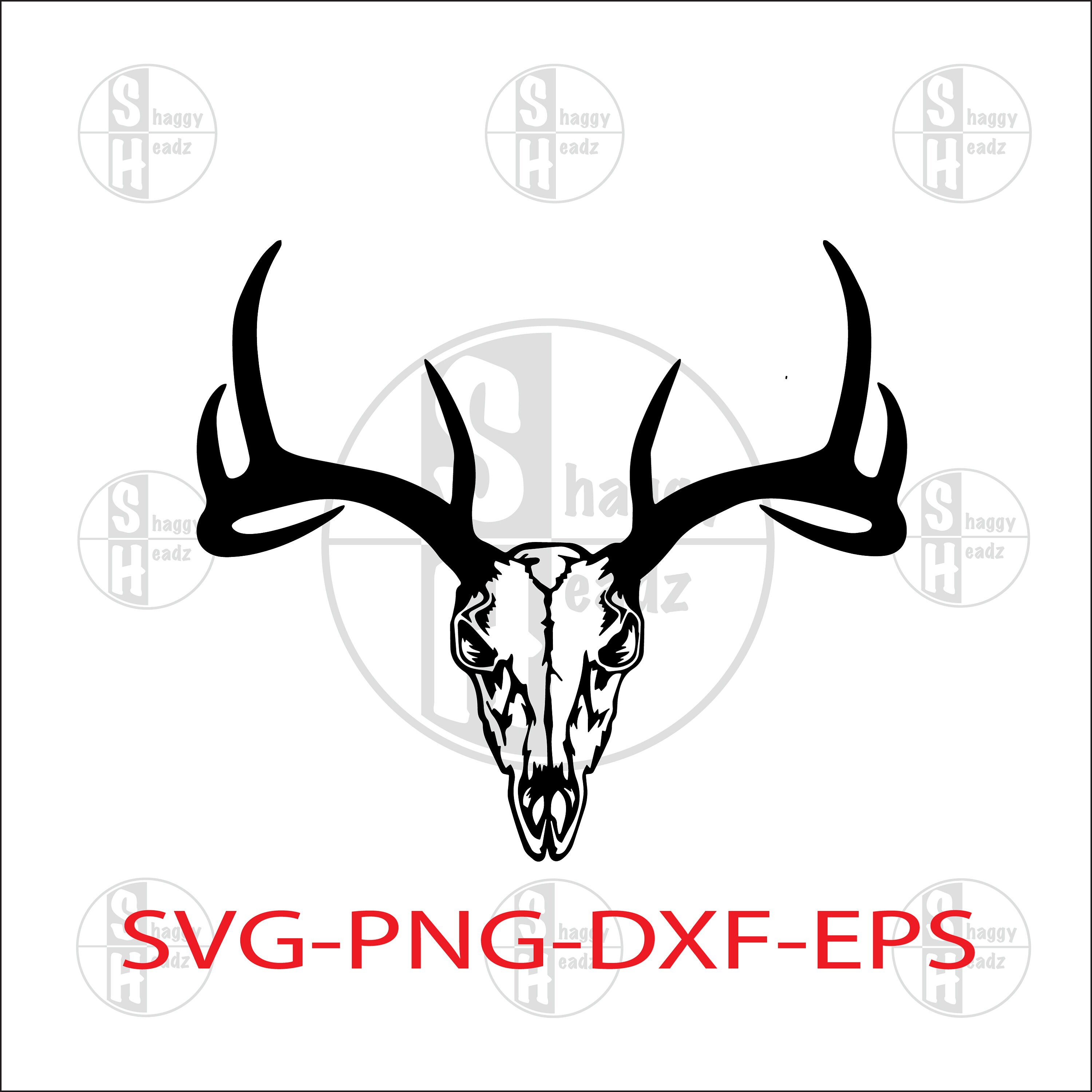 Buck Skull Svg Deer Skull Deer Buck Svg Buck Bear Svg Buck Clip Art ...