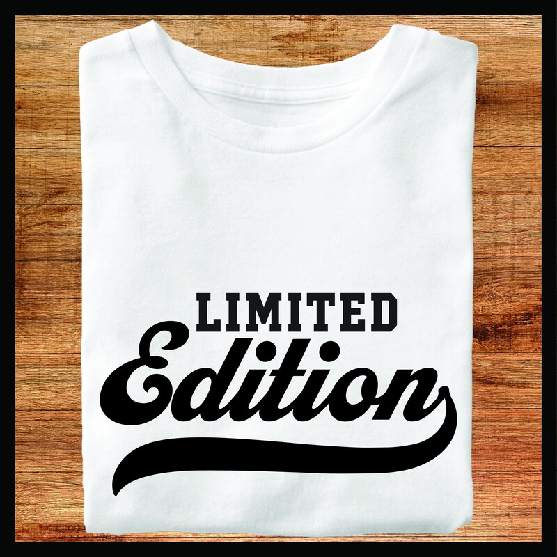 Limited Edition Svg - Etsy