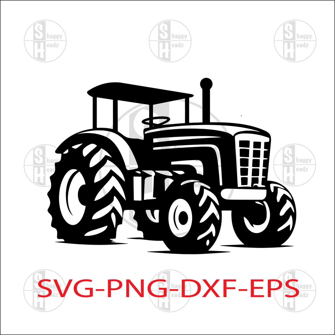 Traktor svg Traktor svg Traktor Clip Art Traktor Vektor - Etsy.de