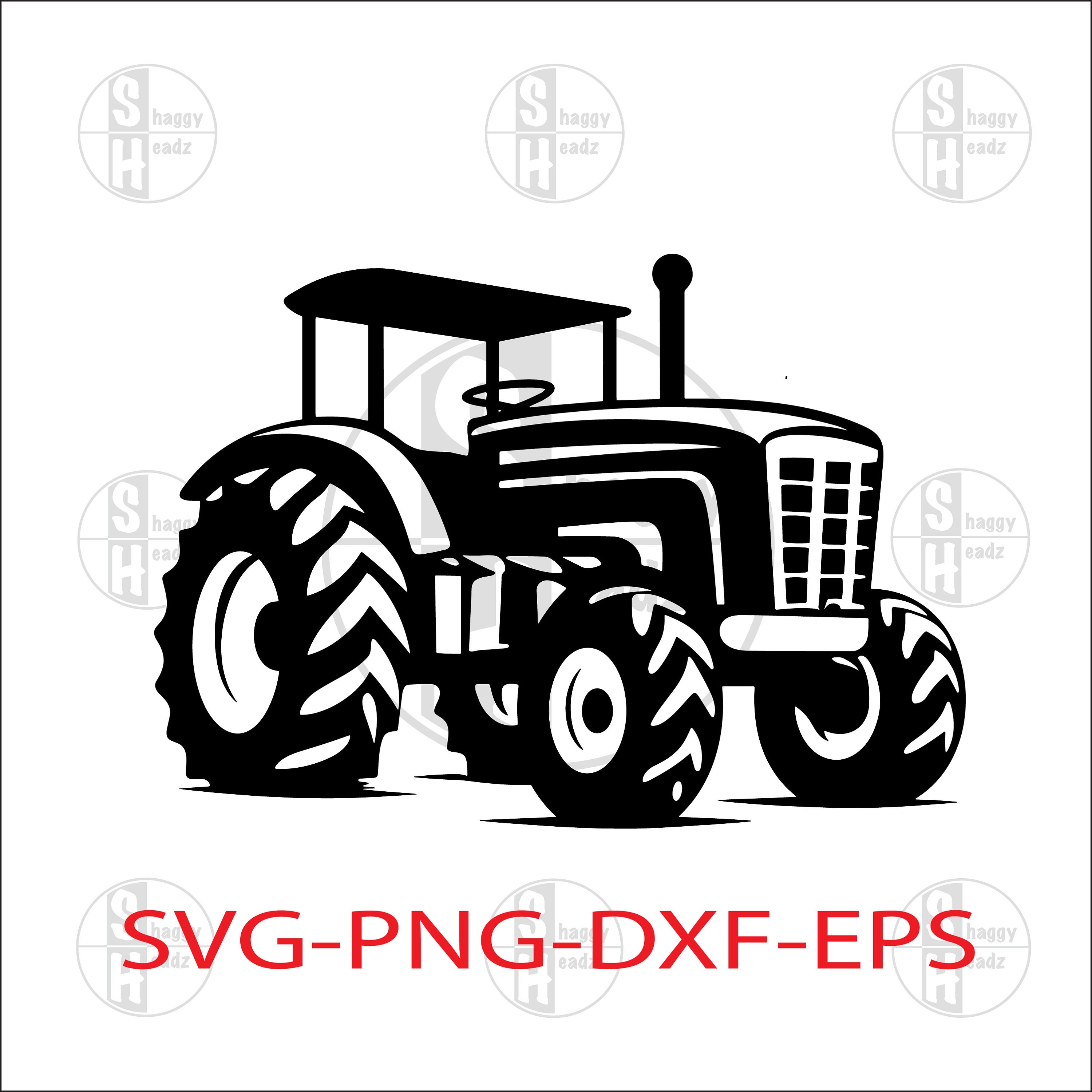 Tractor Svg Farm Tractor Svg Tractor Clip Art Tractor Vector - Etsy