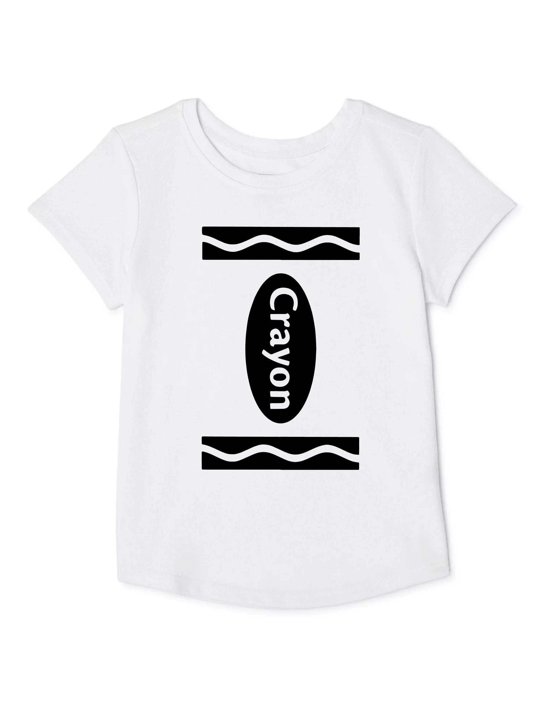 Crayon SVG Cut File: Halloween Costume Shirt Design (digital Download ...