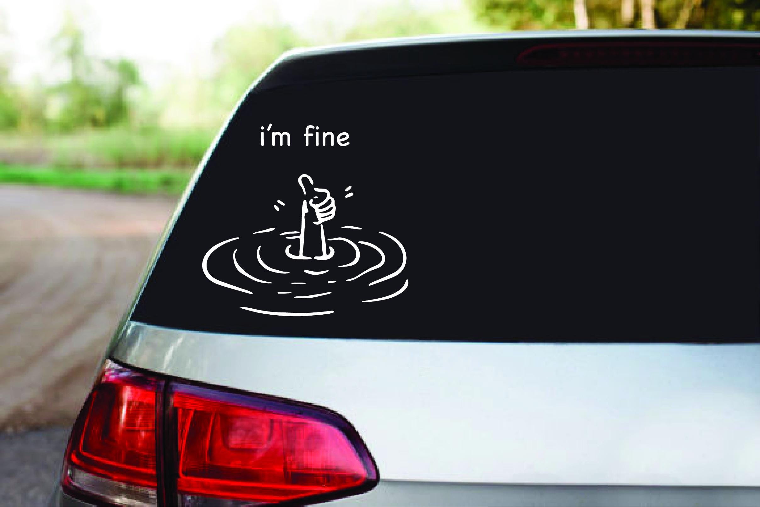 I'm Fine SVG, I'm Fine PNG | Impervious Svg, Stolid Svg, Funny Svg ...