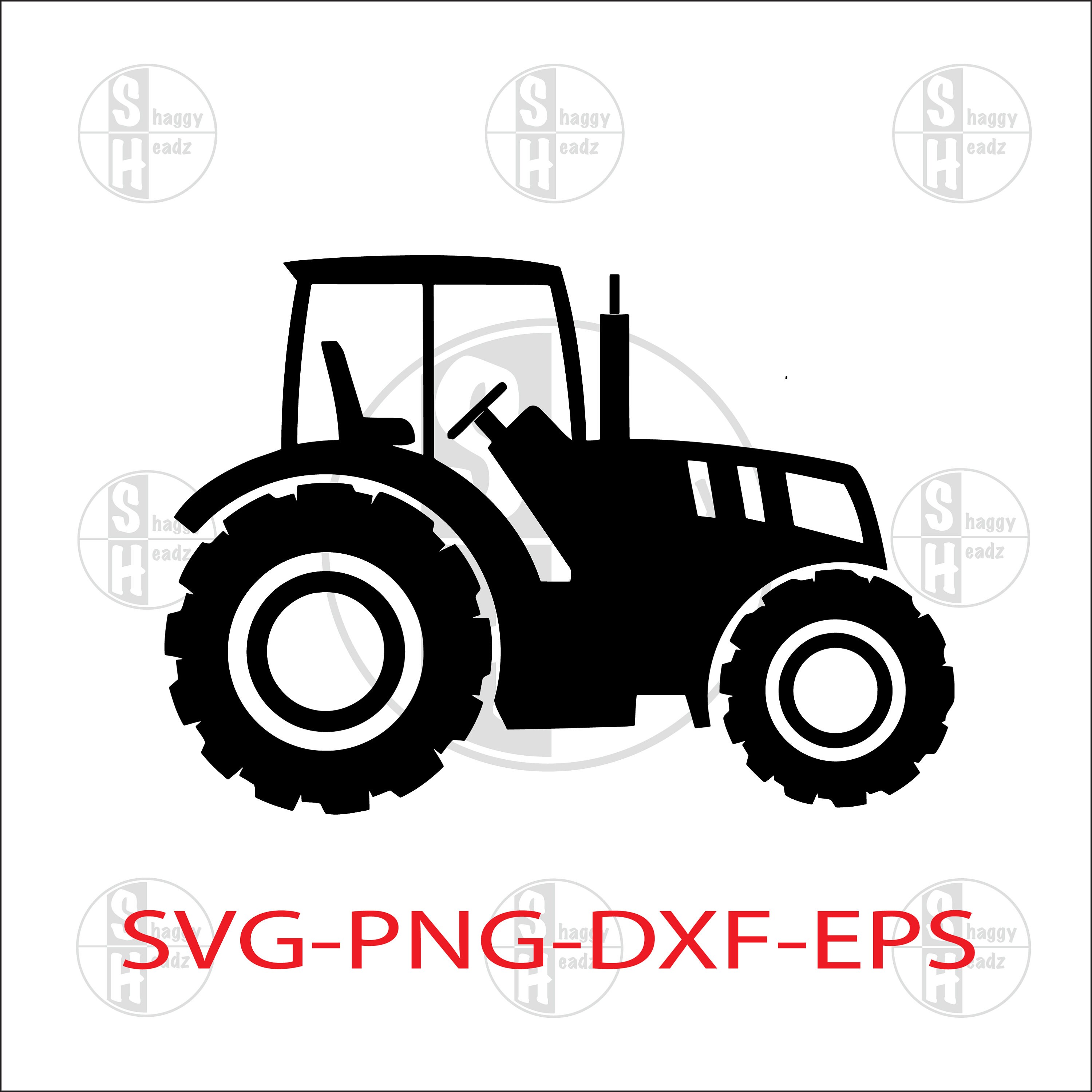 Tractor Svg | Farm Tractor Svg | Tractor Clip Art | Tractor Vector - Etsy