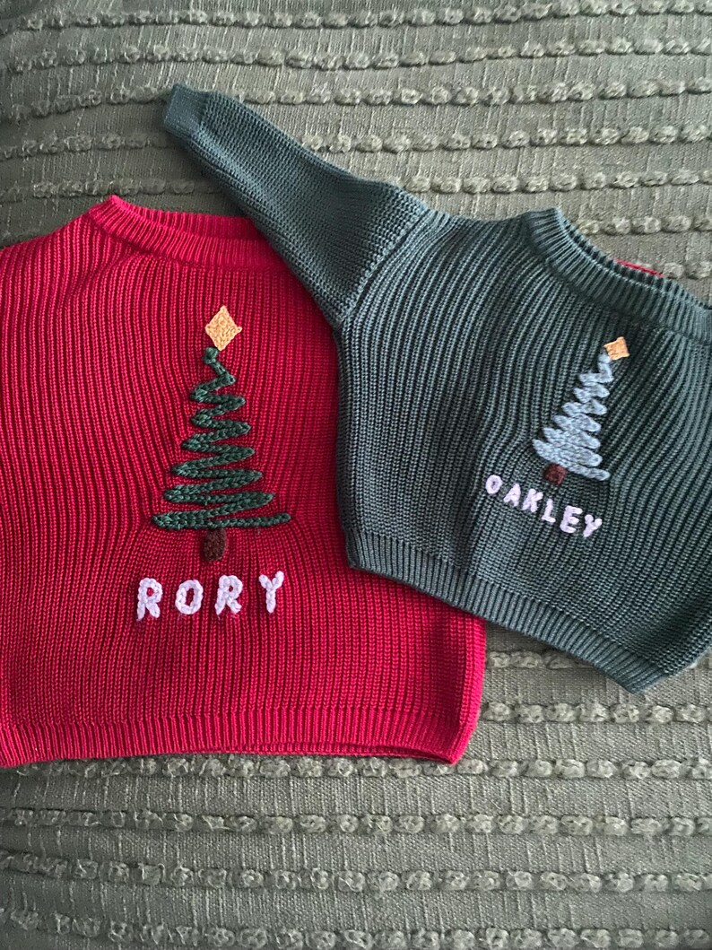 Christmas Personalised Jumper - Etsy