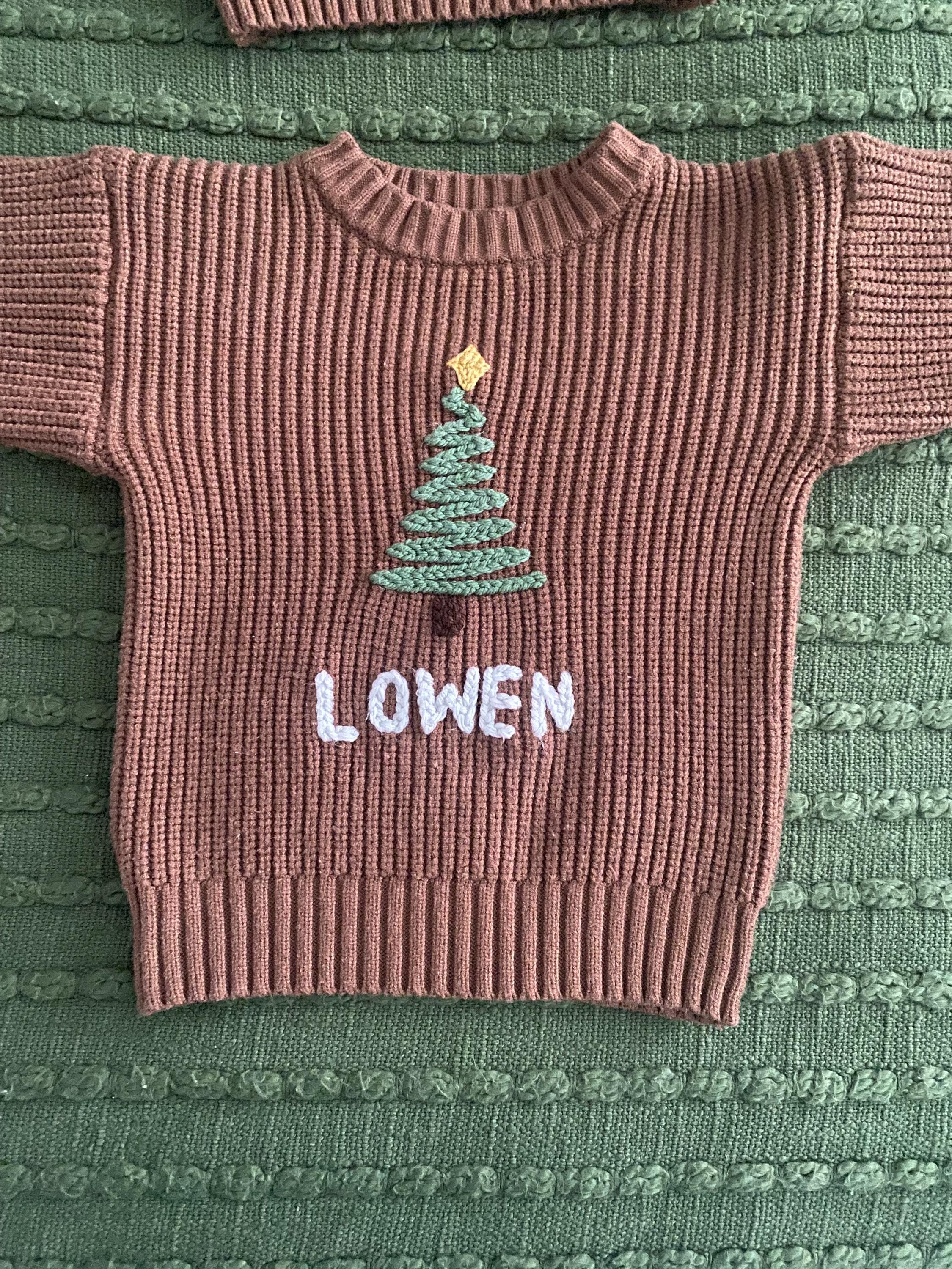 Christmas Personalised Jumper - Etsy