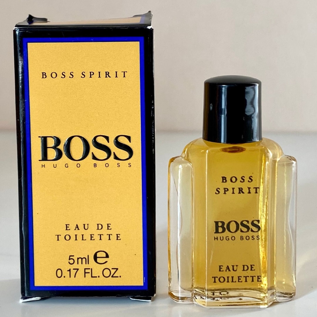 Boss Spirit Hugo Boss Eau De Toilette 5ml Vintage Men - Etsy