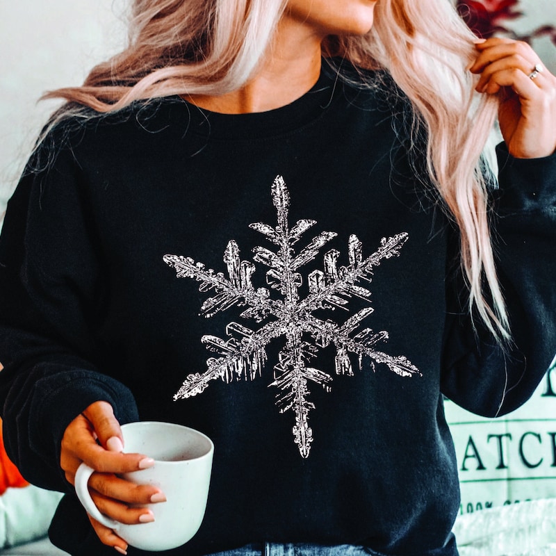 Snowflake Shirt - Etsy