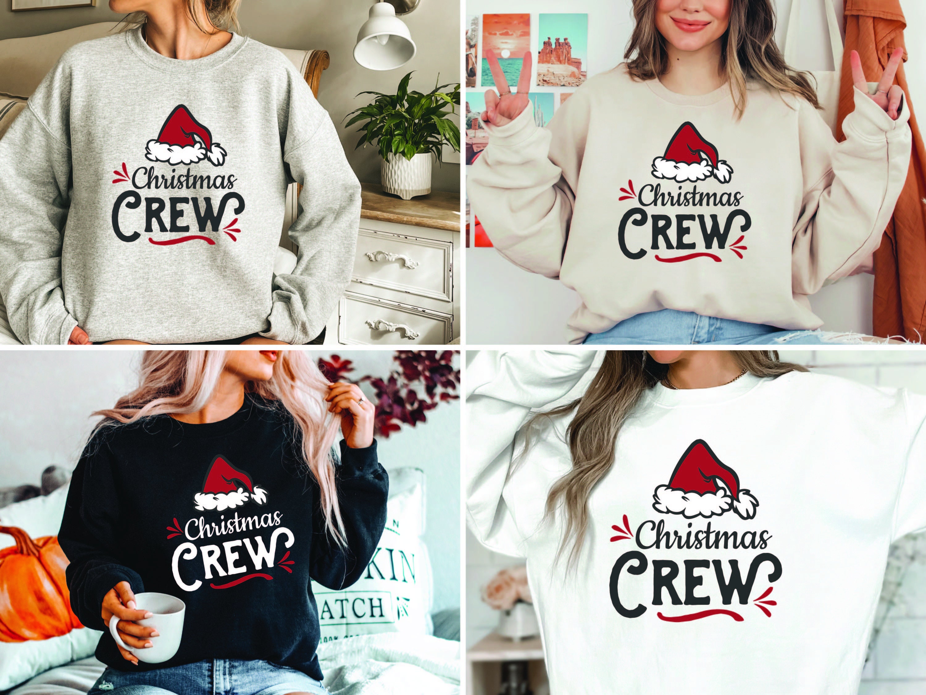 Christmas Crew Shirt Matching Christmas Shirt Family - Etsy