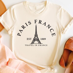 Paris France Shirt, Travel to France Shirt, Eiffel Tower Shirt, Gift ...