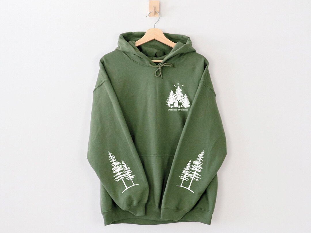 Outdoor Hoodie, Outsider by Choice Sweatshirt, Outsider Hoodie ...