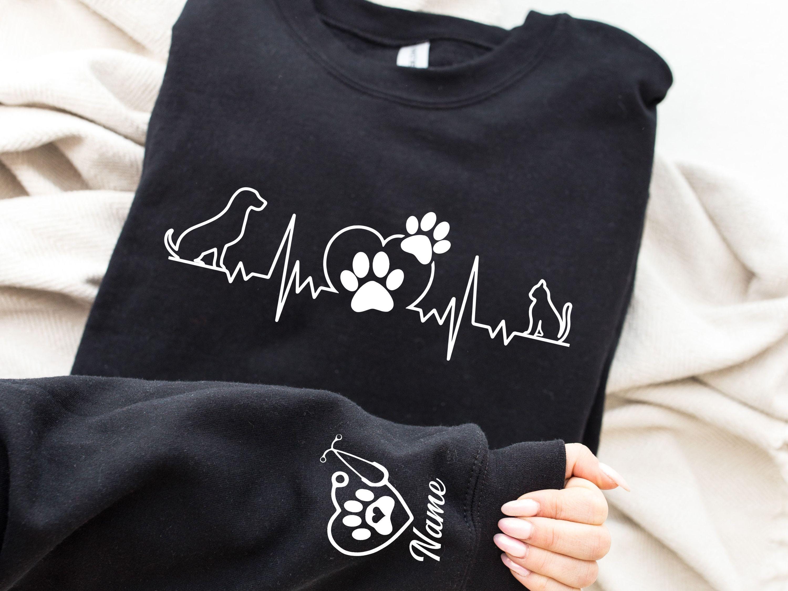Custom Vet Tech Sweatshirt, Personalized Vet Gifts, Animal Doctor Gift ...