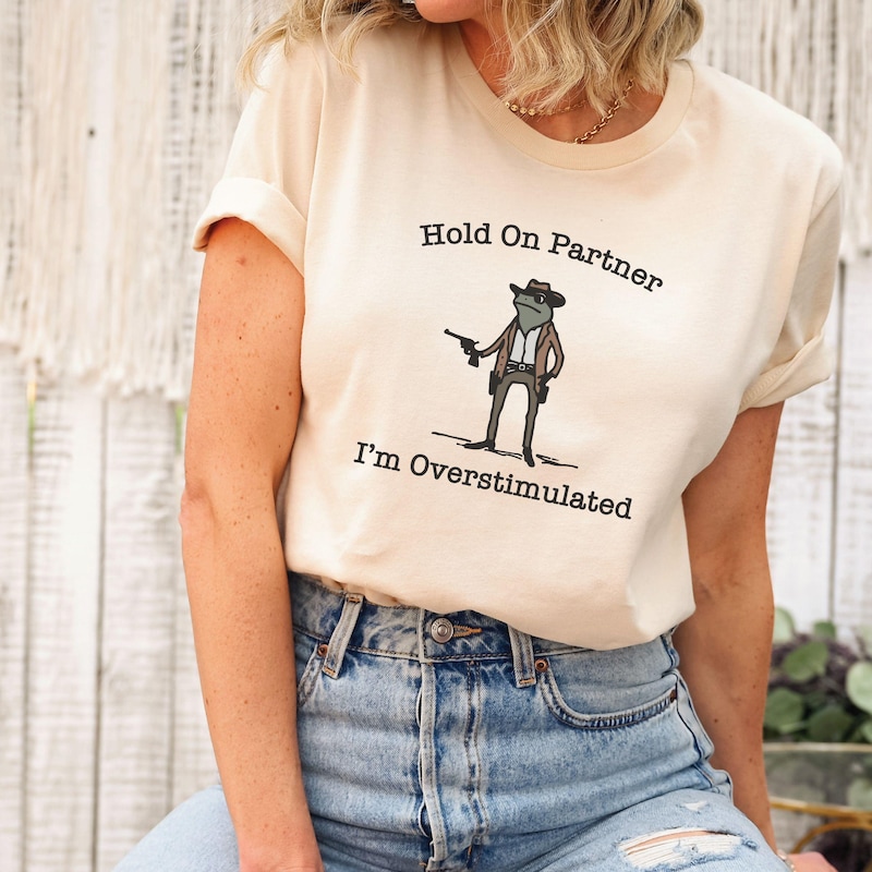 Cowboy Frog Howdy Partner - Etsy