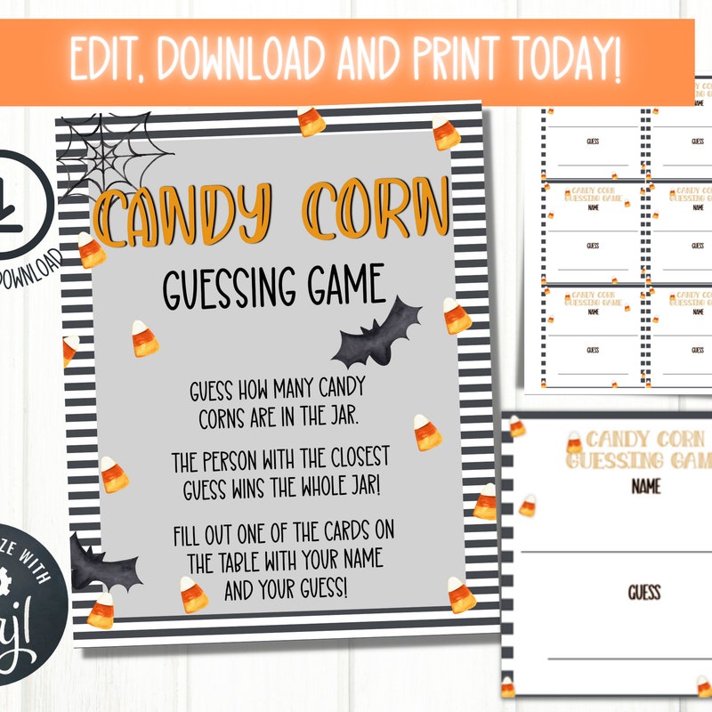 Candy Corn Game - Etsy